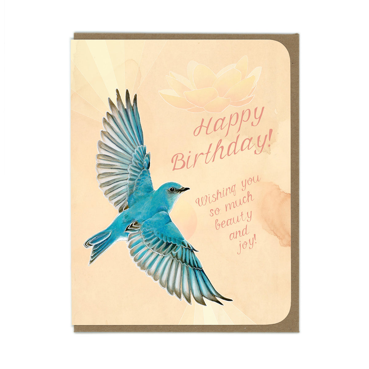 BIRTHDAY Mountain Bluebird - Greeting Card – Amy Rose Moore
